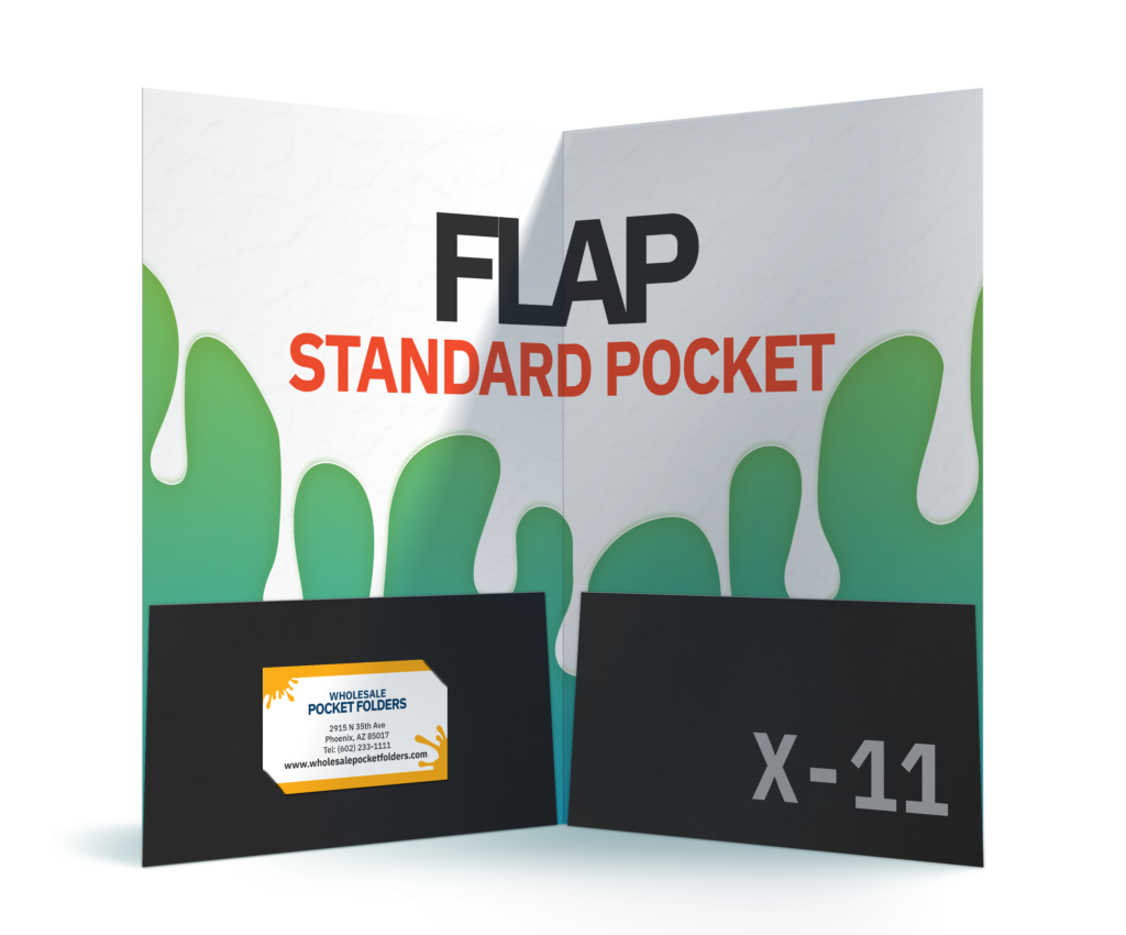Standard Flap Presentation Folder - Fast Booklet Printing