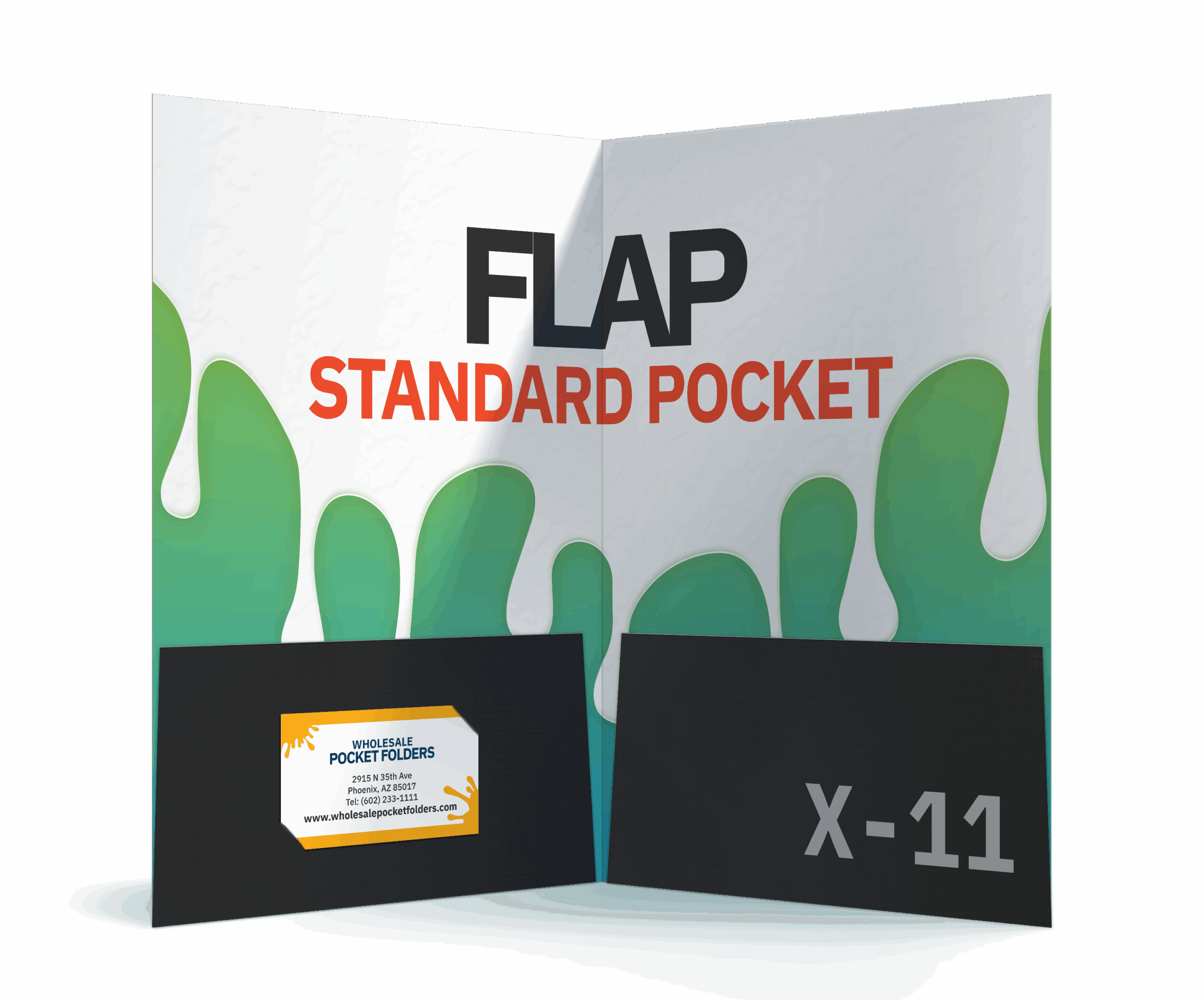 Standard Flap Presentation Folder - Fast Booklet Printing