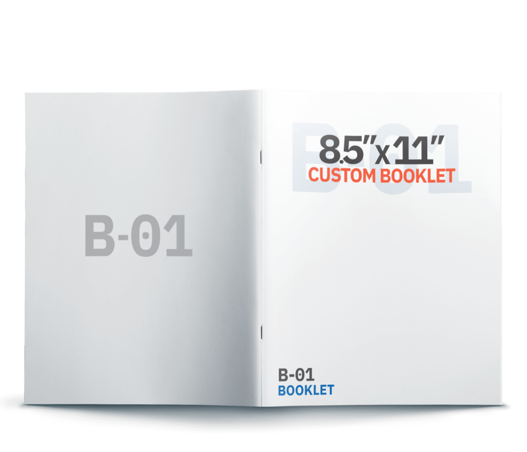 8.5″ x 11″ Saddle-Stitched Booklets